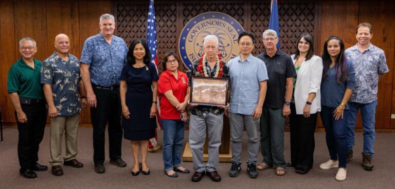 Dr. John Jenson receives governor's award - WERI UOG