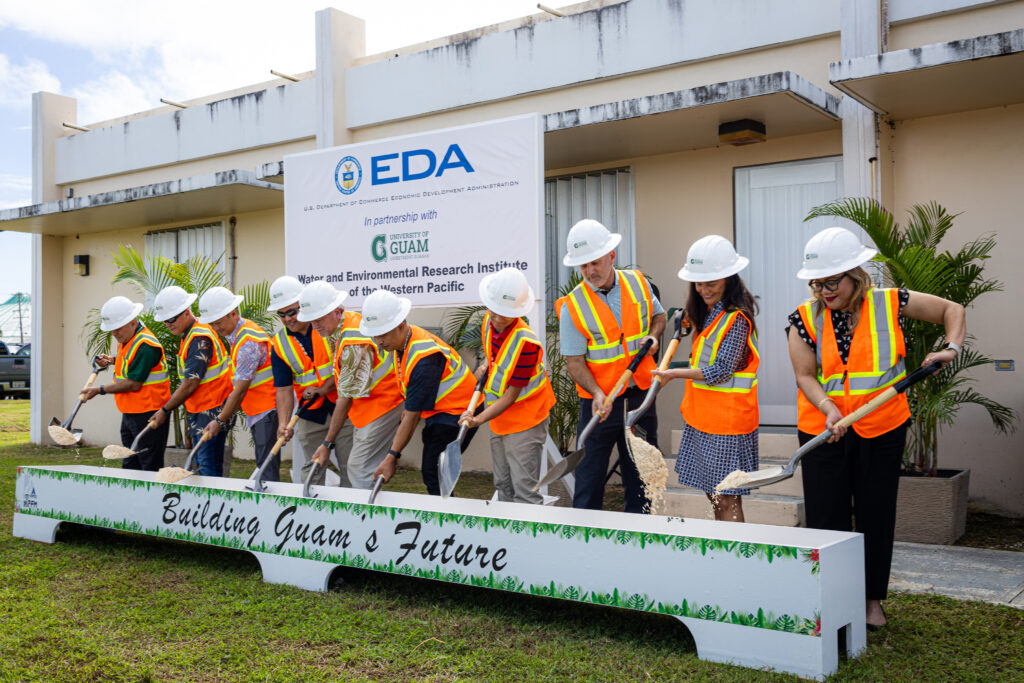 UOG breaks ground for new WERI building - WERI UOG