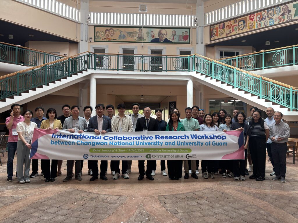 International collaboration between WERI-UOG and CWNU G-LAMP with research workshop, MOU signing ...