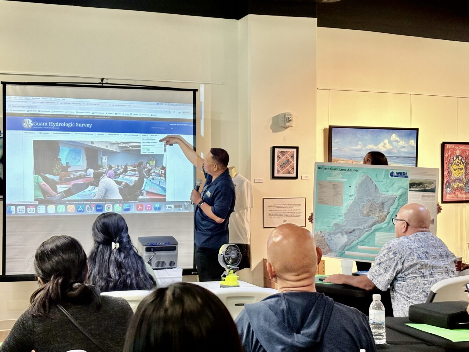 WERI Highlights Northern Guam Lens Aquifer at 2025 Educators Symposium ...